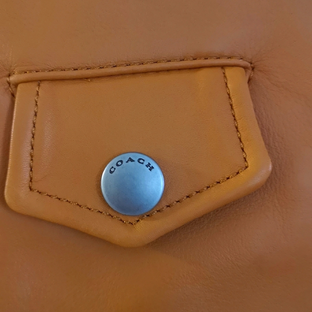 Coach Genuine Cow Leather Jacket - Gem